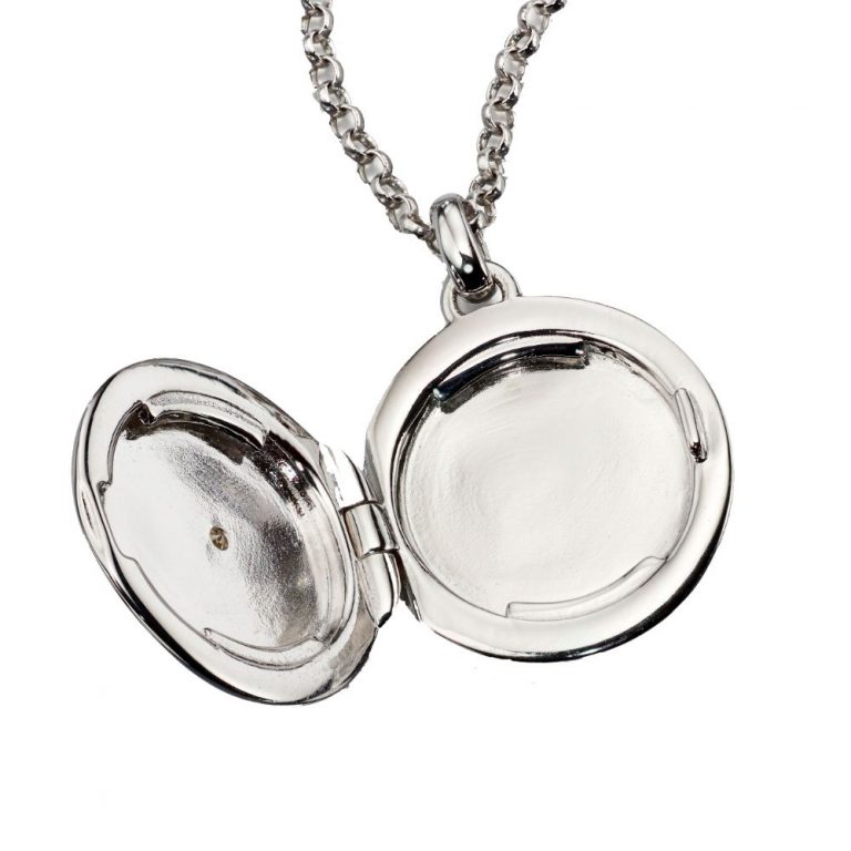Little Star Adriana Diamond Locket and Chain (LSN0014) - RJ Barber & Sons